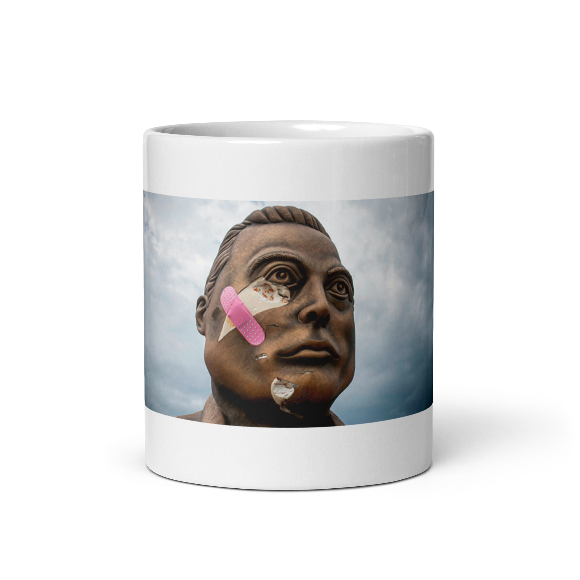 White glossy mug – ElonRWA eshop